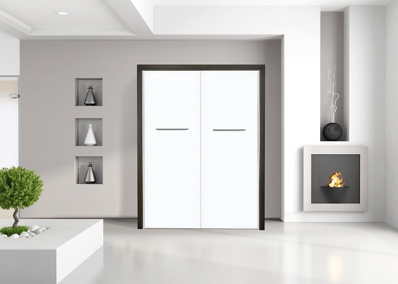 Lit mural escamotable vertical Contemporain COV2 | LA PLACE