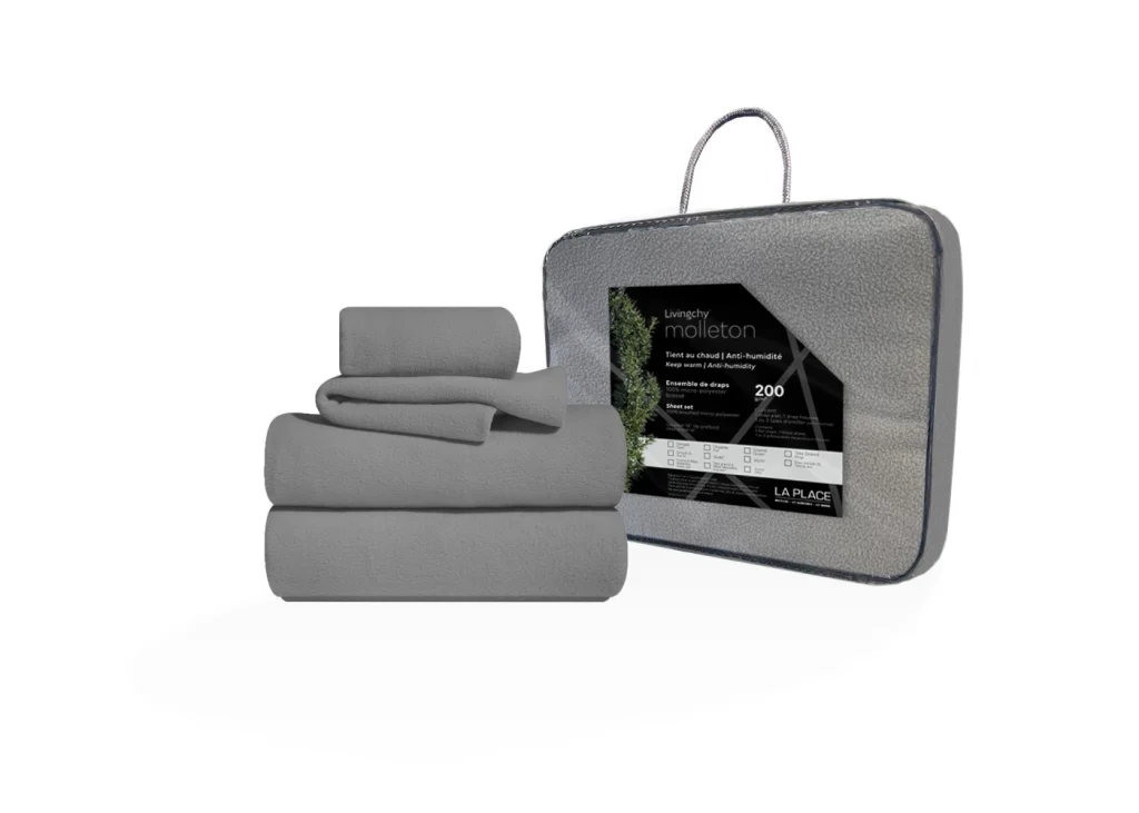 Ensemble de draps Molleton | LA PLACE